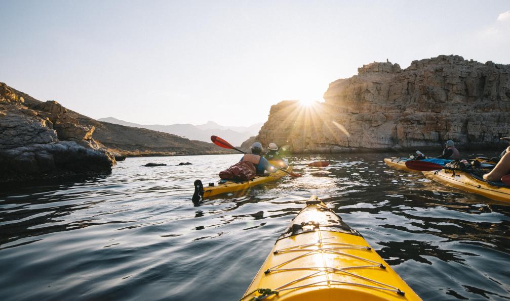 Kayak oman - Trek et kayak au Musandam - Rando-kayak - Oman - Allibert ...