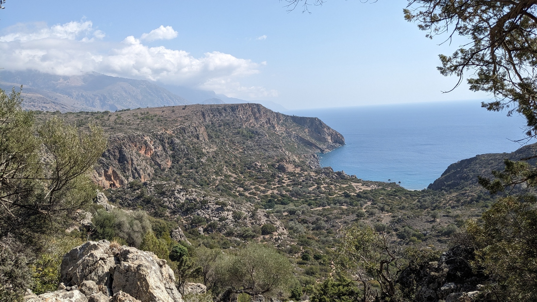 Trekking crete - Grande Bleue et montagnes Blanches - Randonnée - Grèce ...